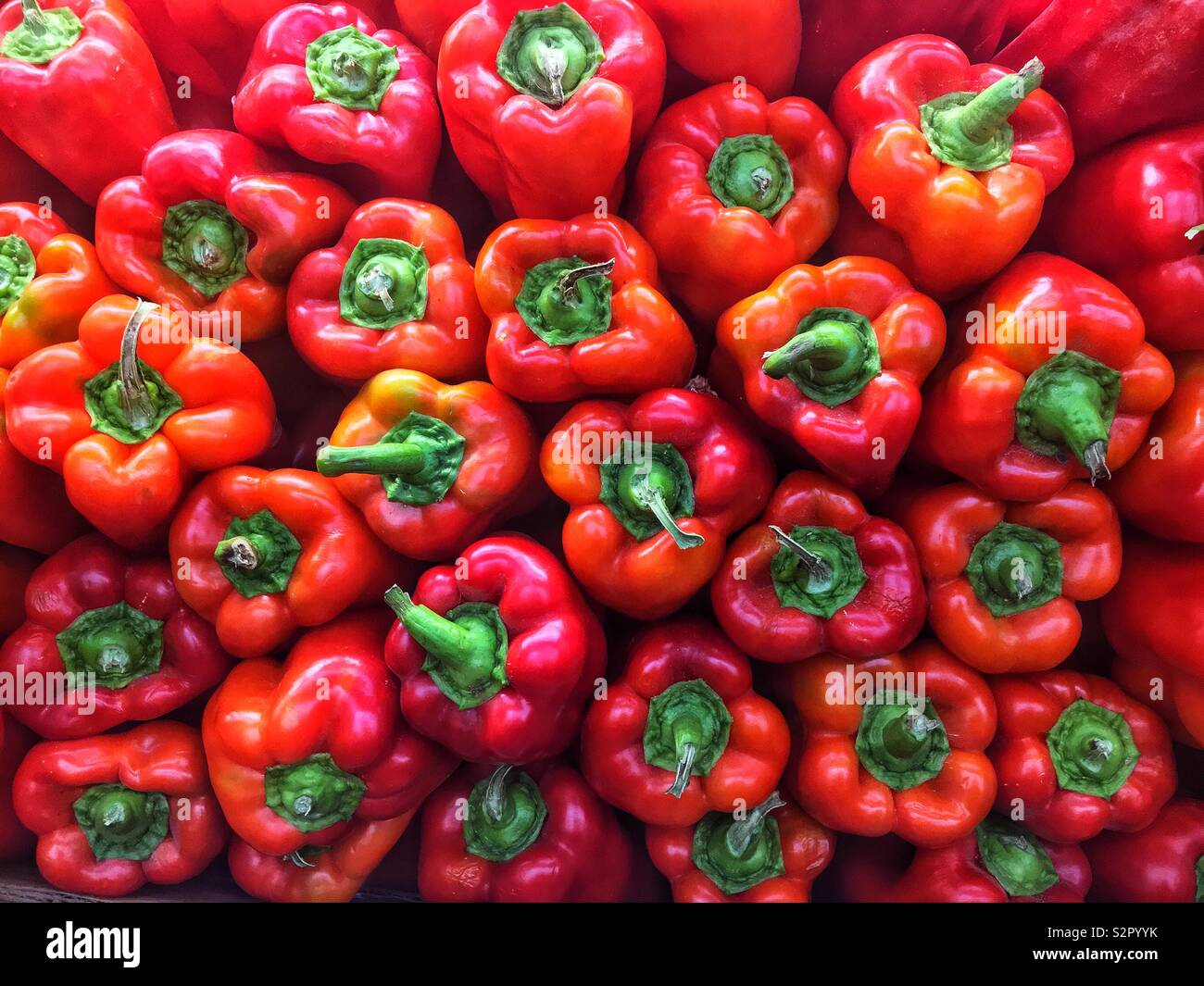 Bell peppers fresh produce smartphone stock photos and images - Alamy