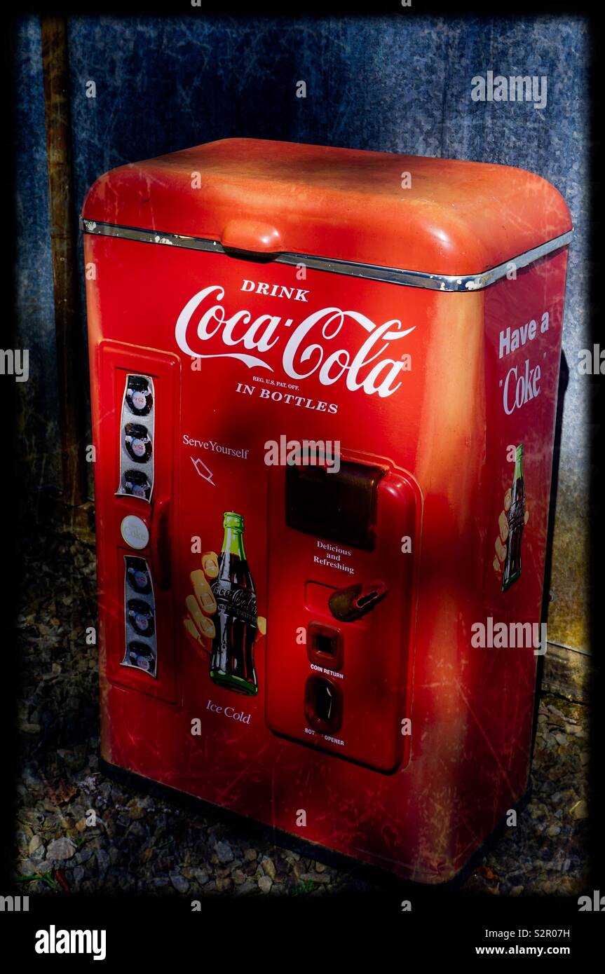Coke and a smile Stock Photo - Alamy