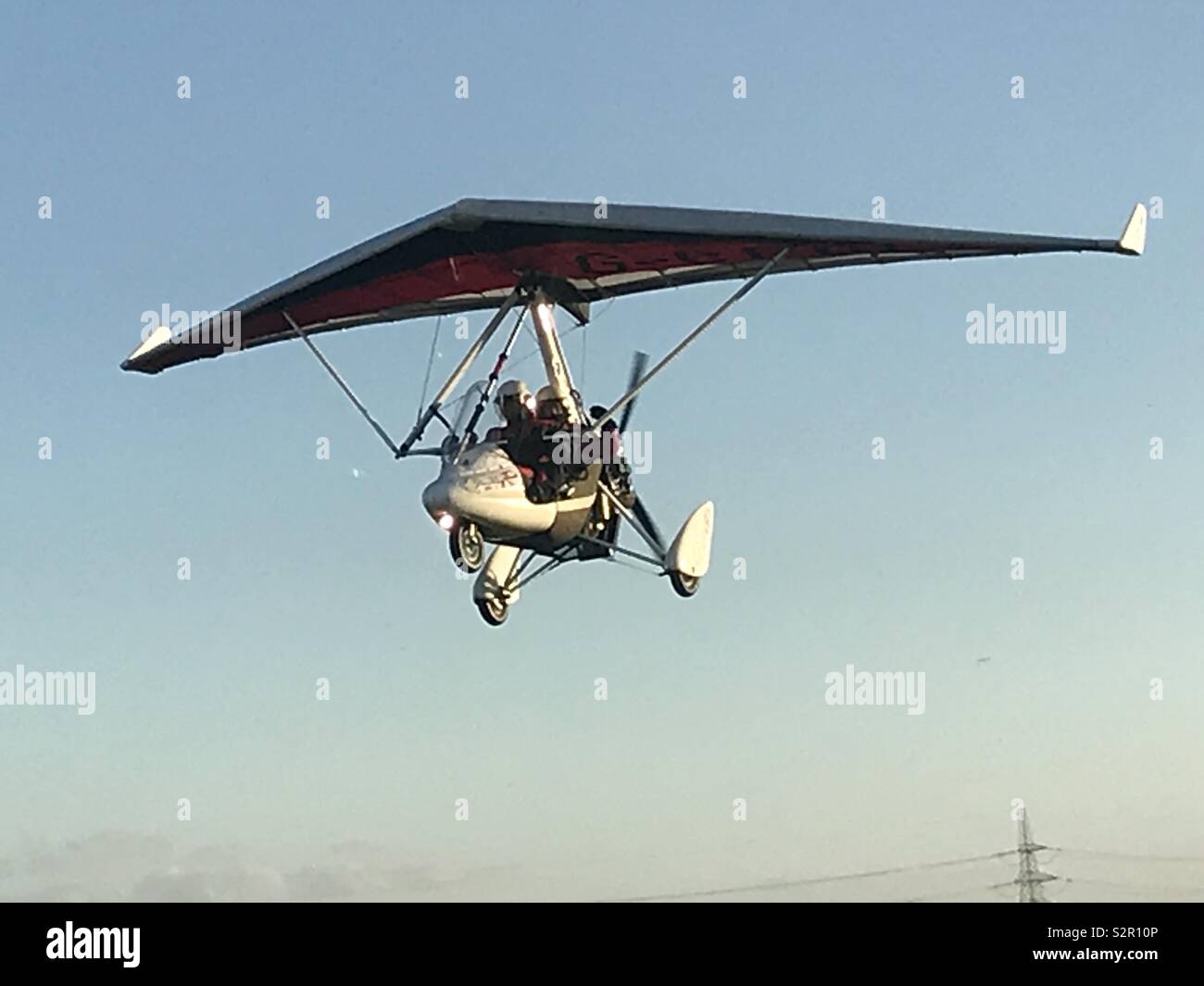 QuikR flying overhead Stock Photo - Alamy