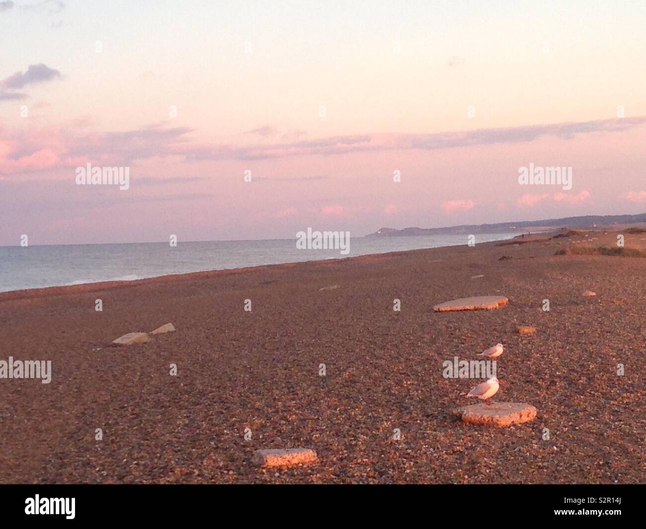 Beach sunset norfolk hi-res stock photography and images - Alamy