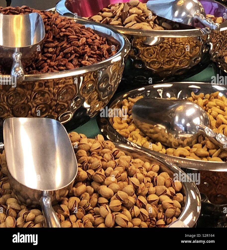 Display of nuts hi-res stock photography and images - Alamy