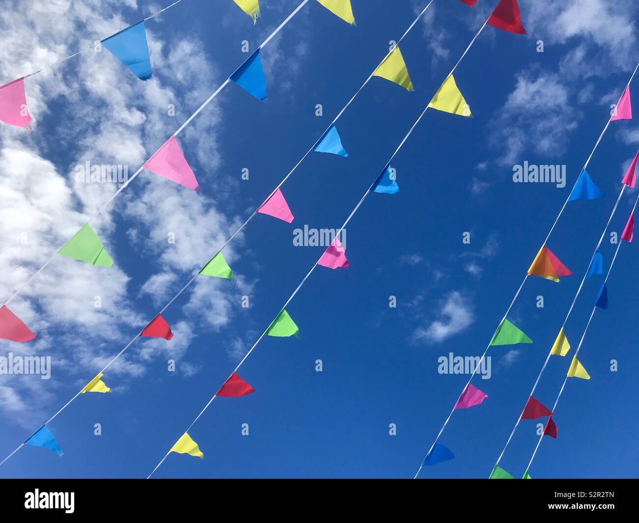 Carnival bunting hi-res stock photography and images - Alamy