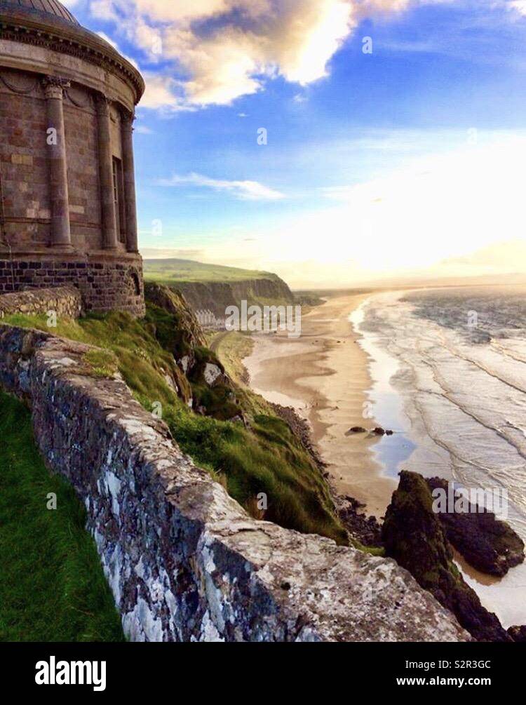 Mussenden temple hi-res stock photography and images - Alamy