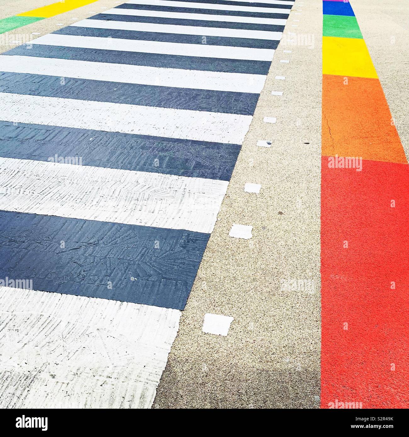 Lgbt pedestrian crossing hi-res stock photography and images - Alamy