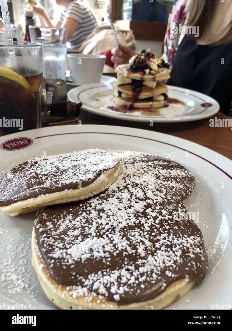 Pancakes for breakfast Stock Photo - Alamy