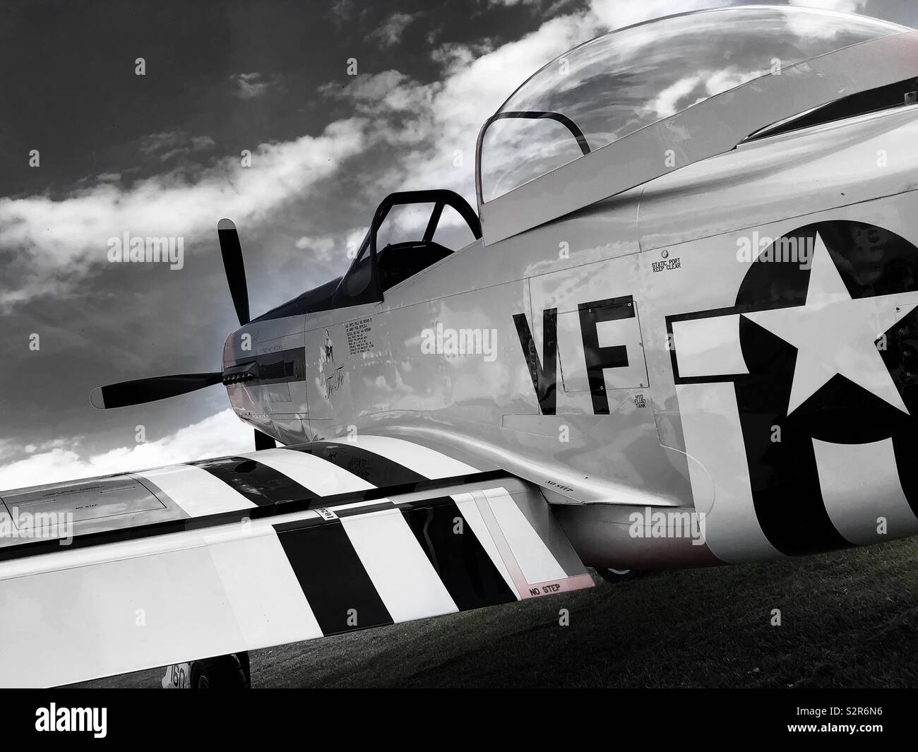 P 51 mustang replica hi-res stock photography and images - Alamy