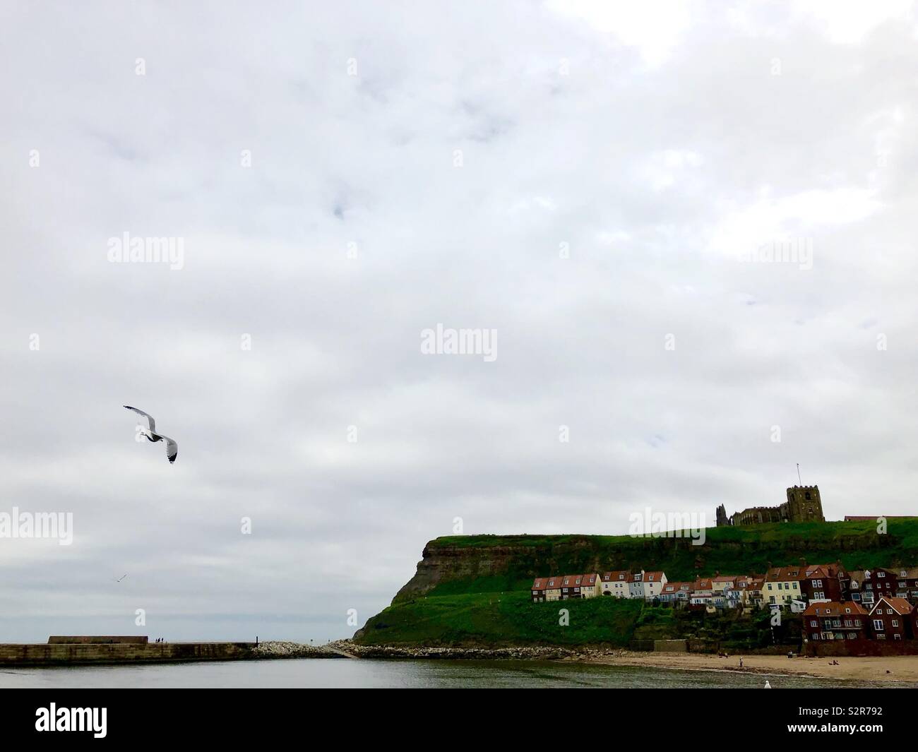 Whitby Castle High Resolution Stock Photography and Images - Alamy