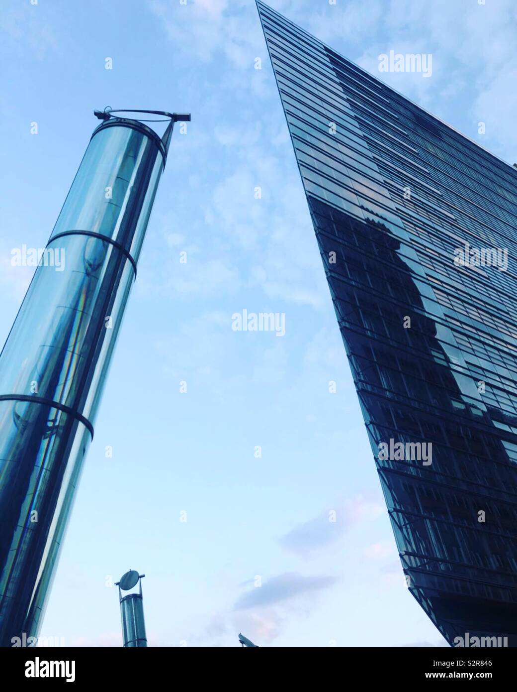 Pointy building Berlin Stock Photo - Alamy