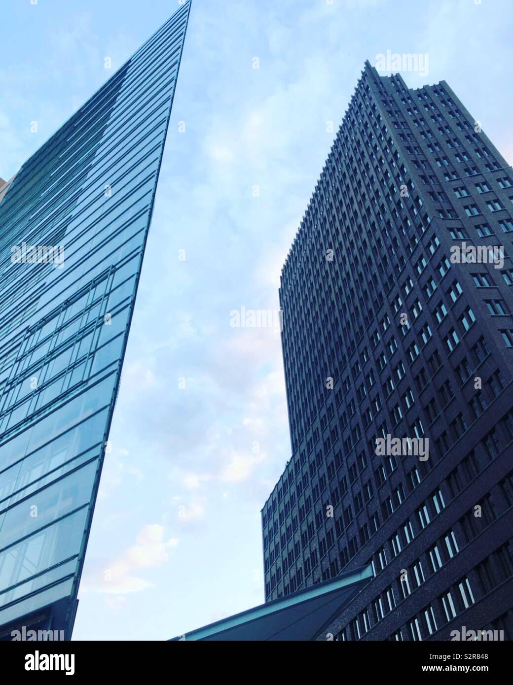 Sharp pointy building Berlin Stock Photo - Alamy