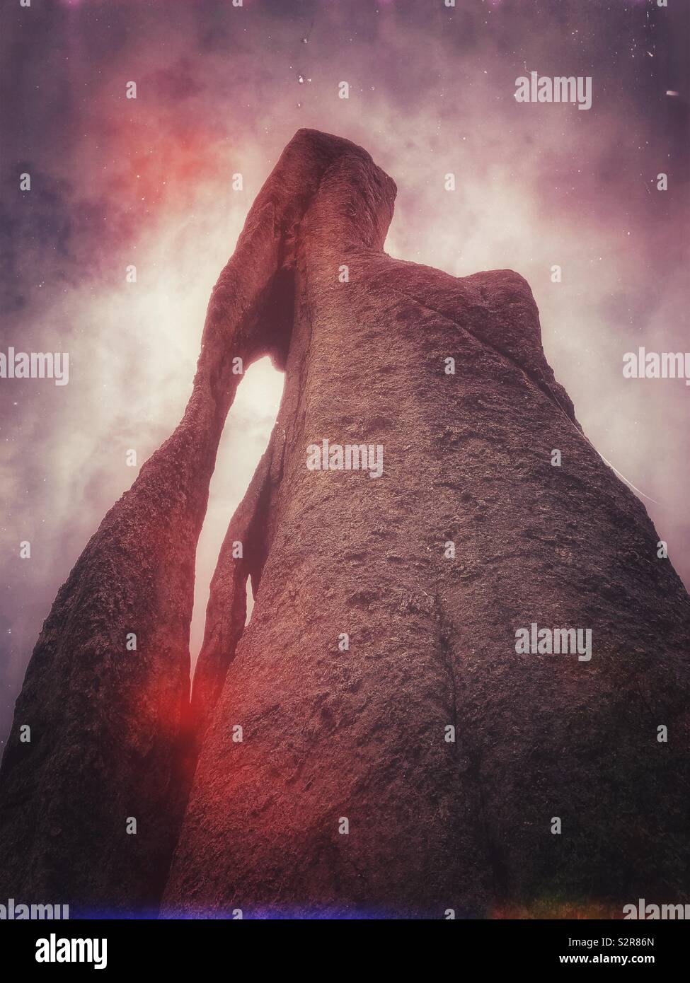 The Needles Eye Stock Photo - Alamy