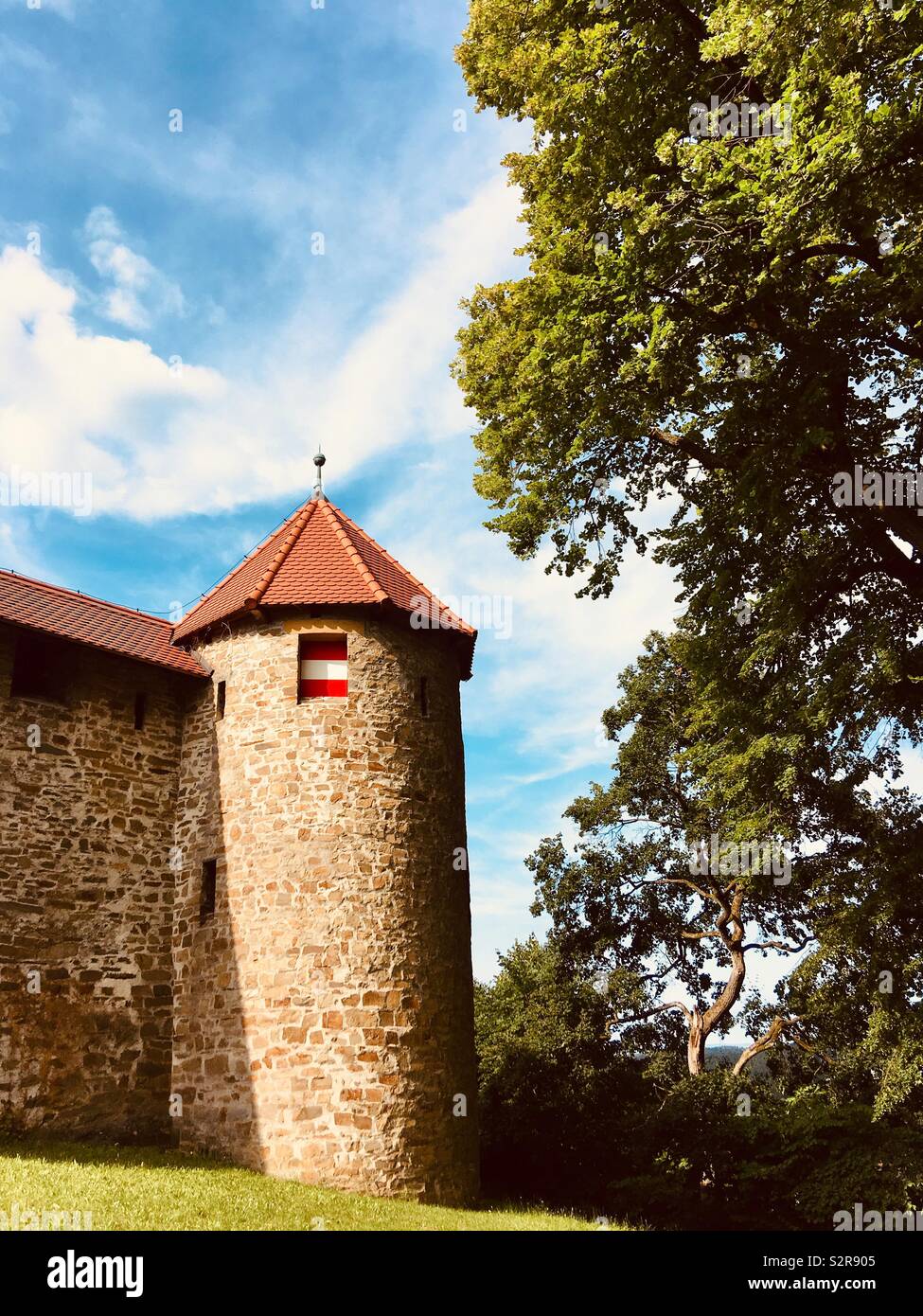 Tower old medieval castle smartphone stock photos and images - Alamy
