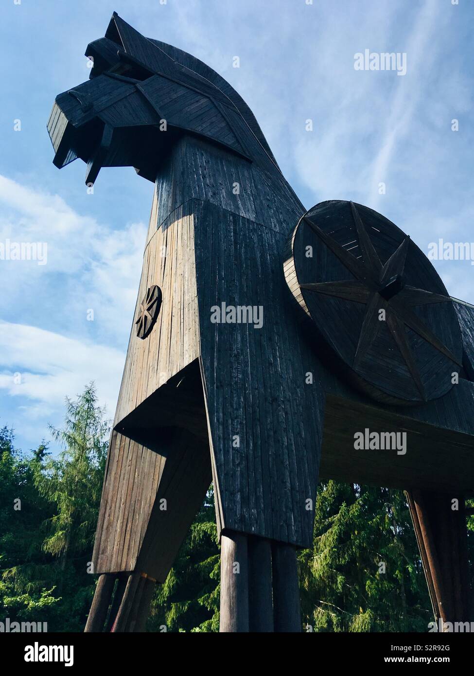 Tallest wooden structure in hi-res stock photography and images - Alamy