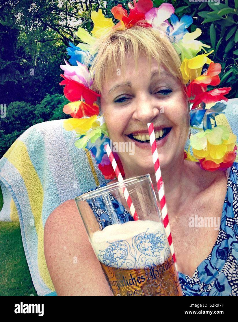 Happy Summer Fun! Stock Photo - Alamy