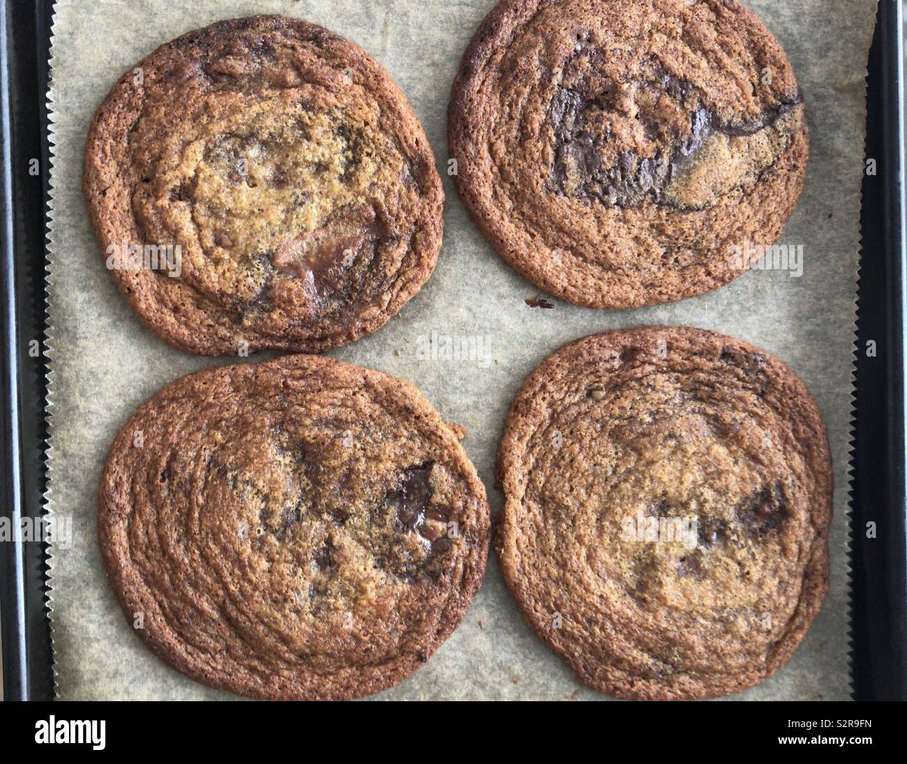 Freshly baked cookies Stock Photo - Alamy
