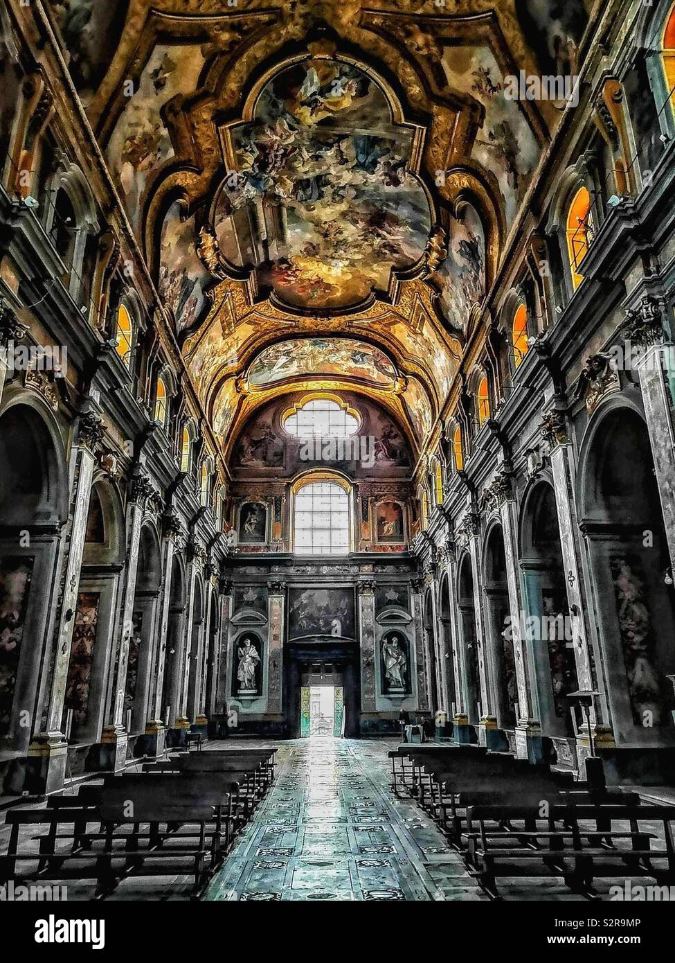 The church with no lights Stock Photo - Alamy