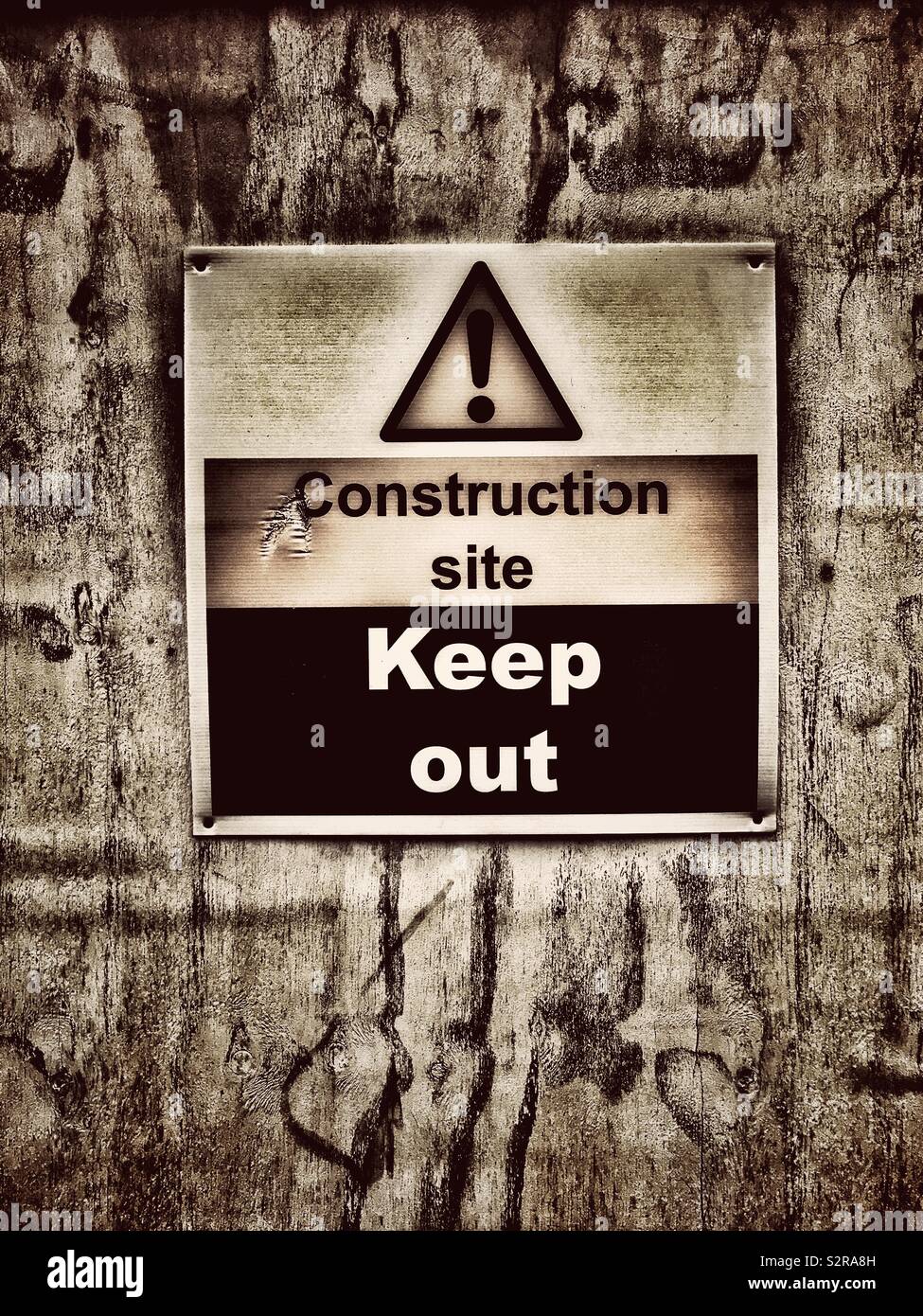 Construction sign hi-res stock photography and images - Alamy