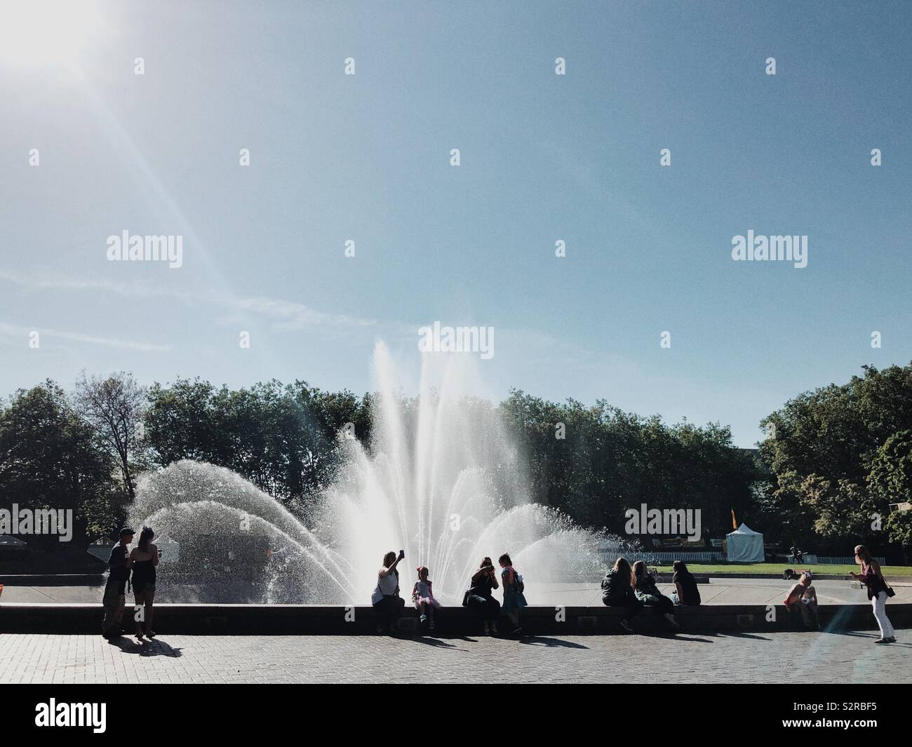 Seattle Center Fountain Stock Photos & Seattle Center Fountain Stock ...
