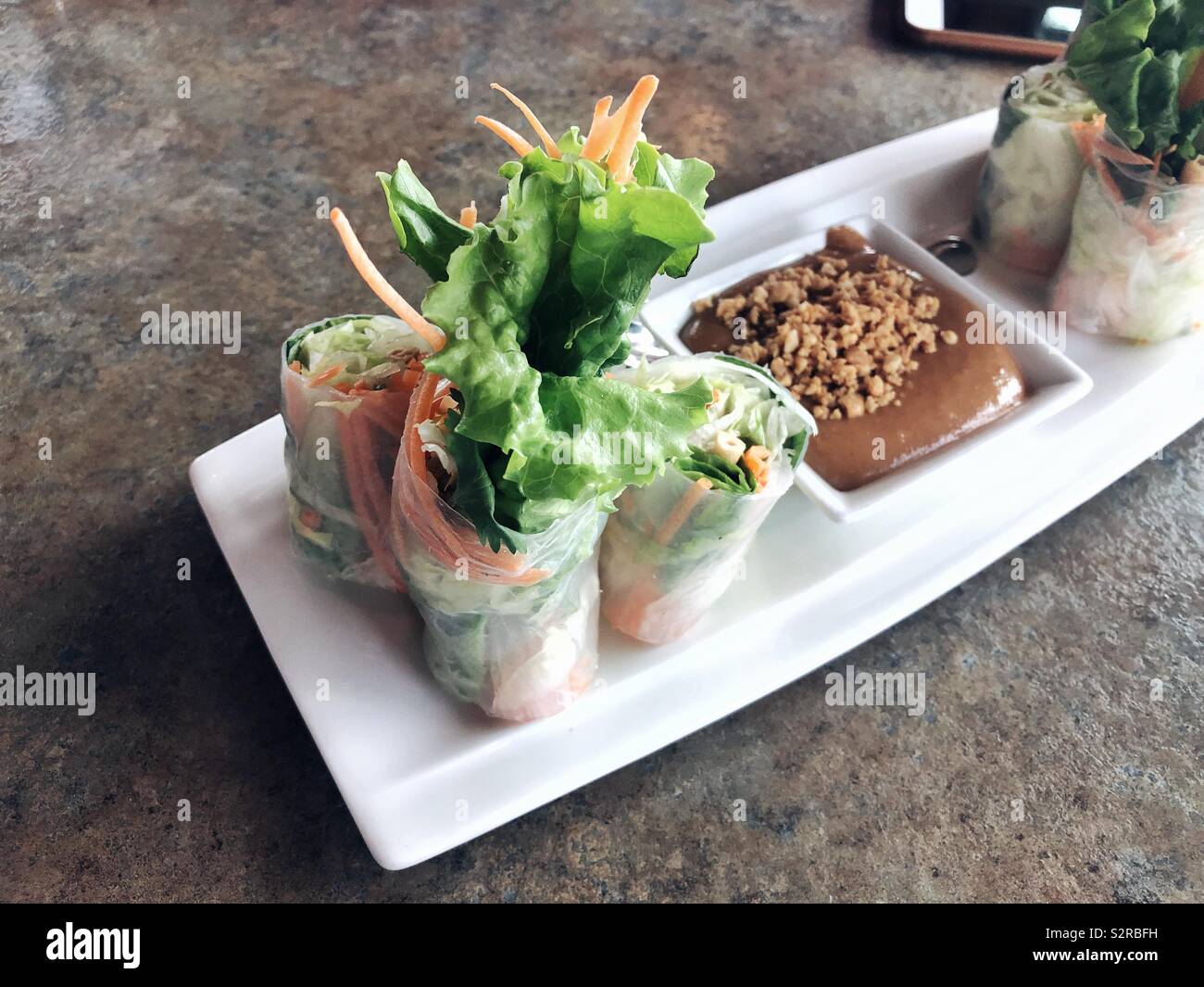 Spring roll smartphone stock photos and images - Alamy