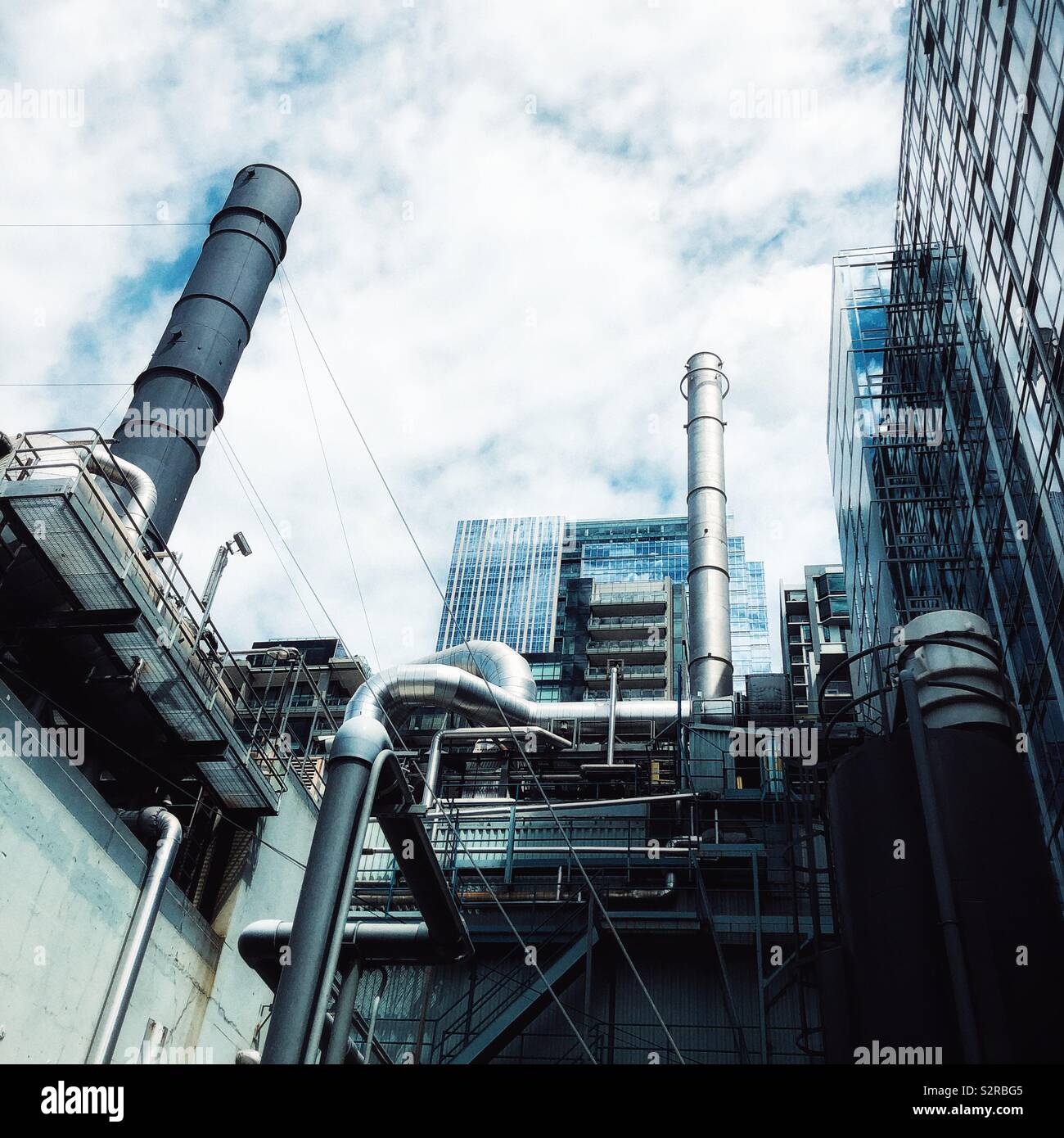 Industrial Seattle downtown Stock Photo - Alamy
