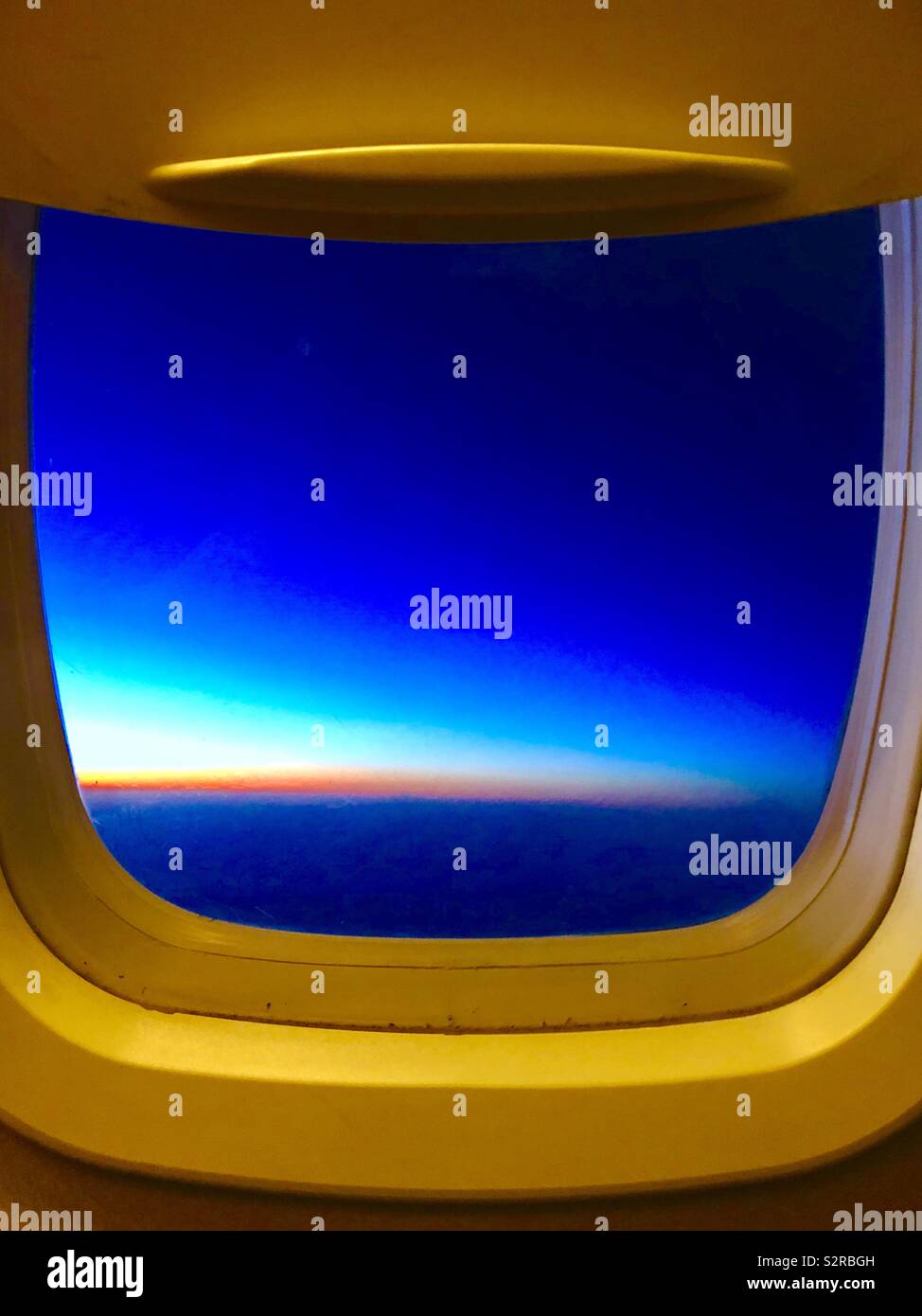Rainbow plane window hi-res stock photography and images - Alamy