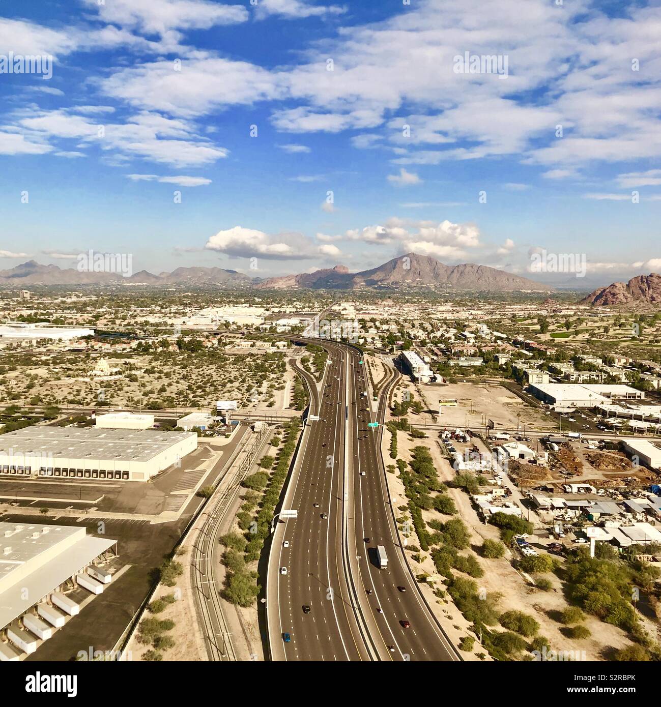 Phoenix arizona aerial hi-res stock photography and images - Alamy