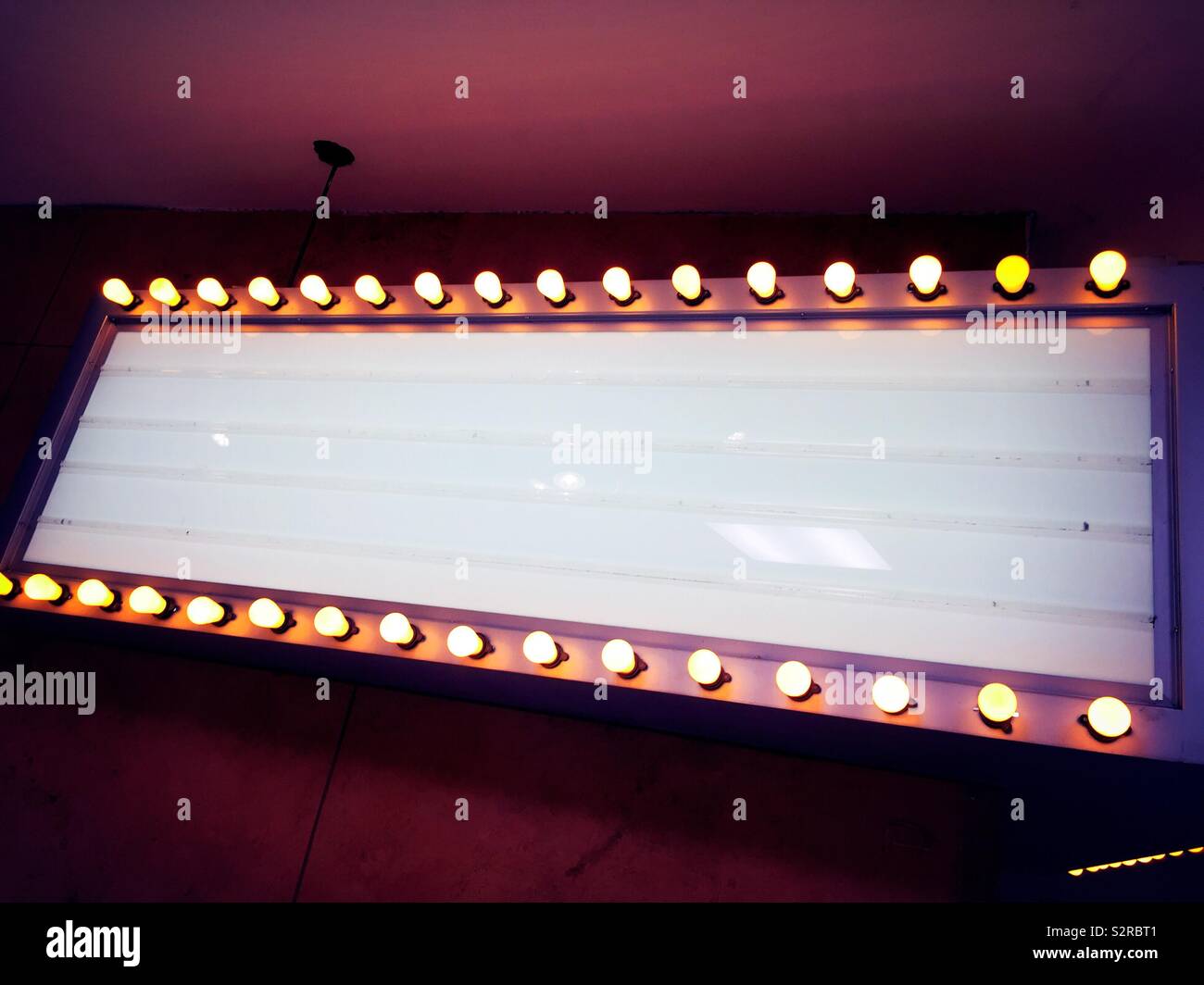 Blank marquee hi-res stock photography and images - Alamy