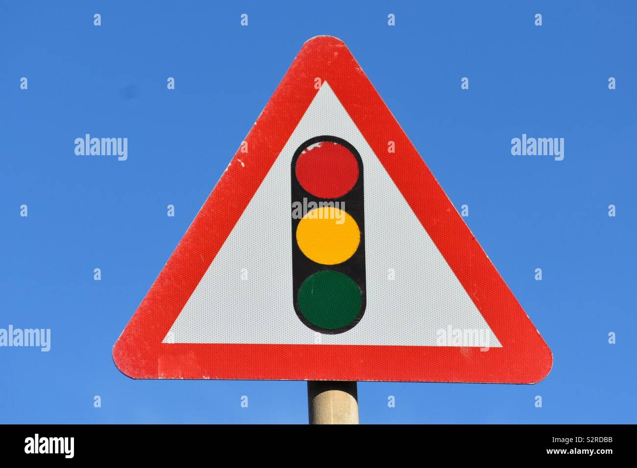 Traffic light sign Stock Photo - Alamy