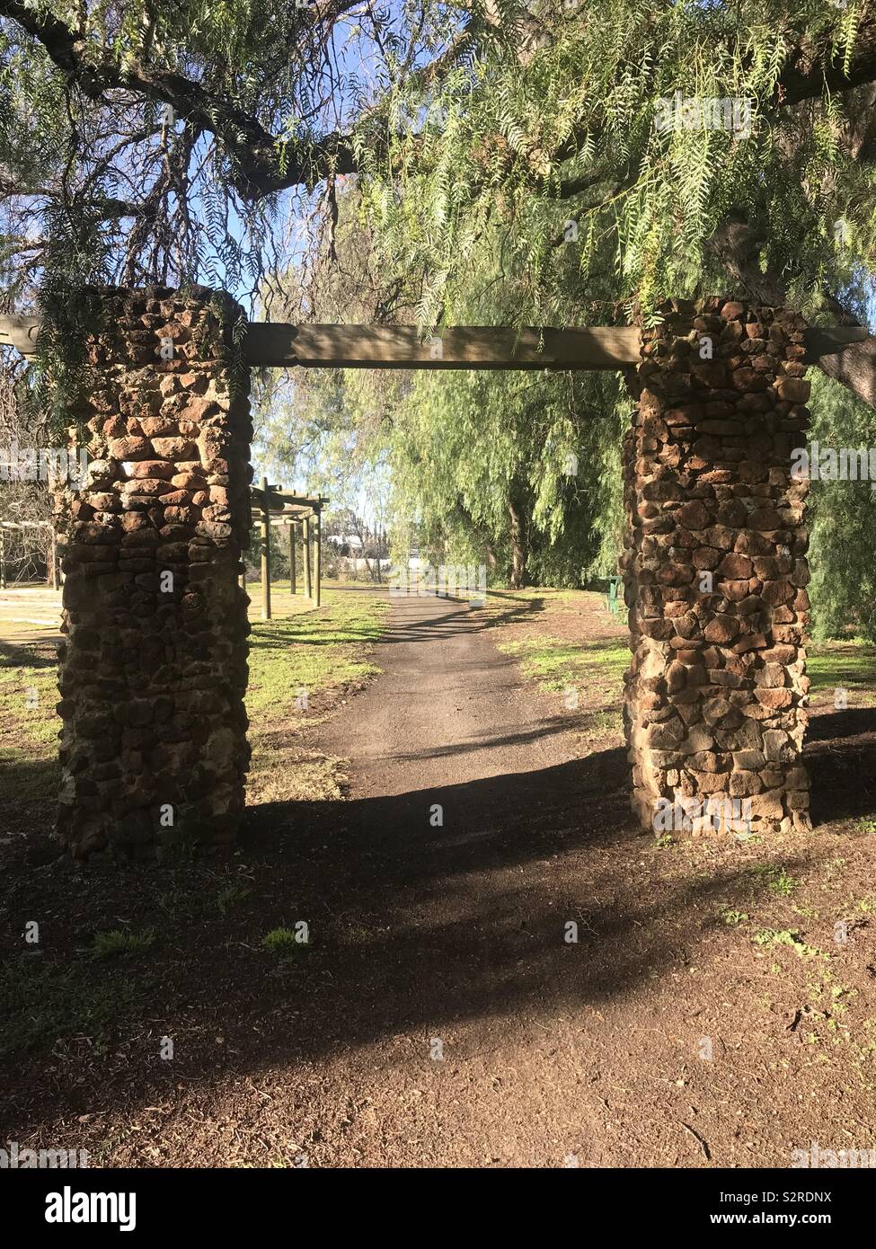 Archway trees hi-res stock photography and images - Alamy