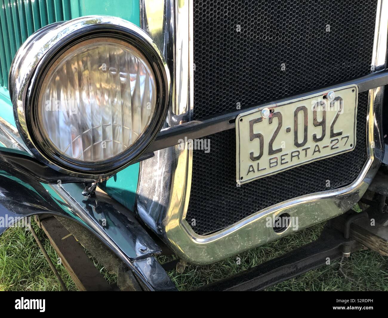 Vintage car radiator hi-res stock photography and images - Alamy