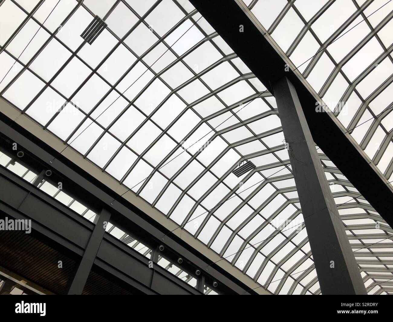Office building skylight Stock Photo - Alamy