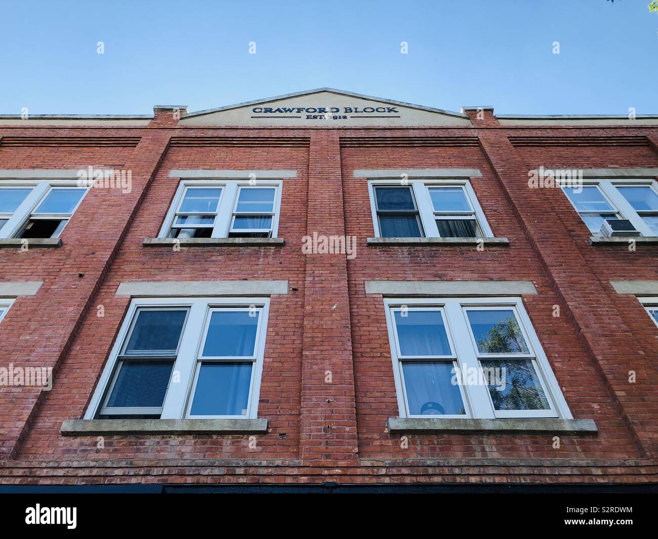 Red brick office hi-res stock photography and images - Alamy