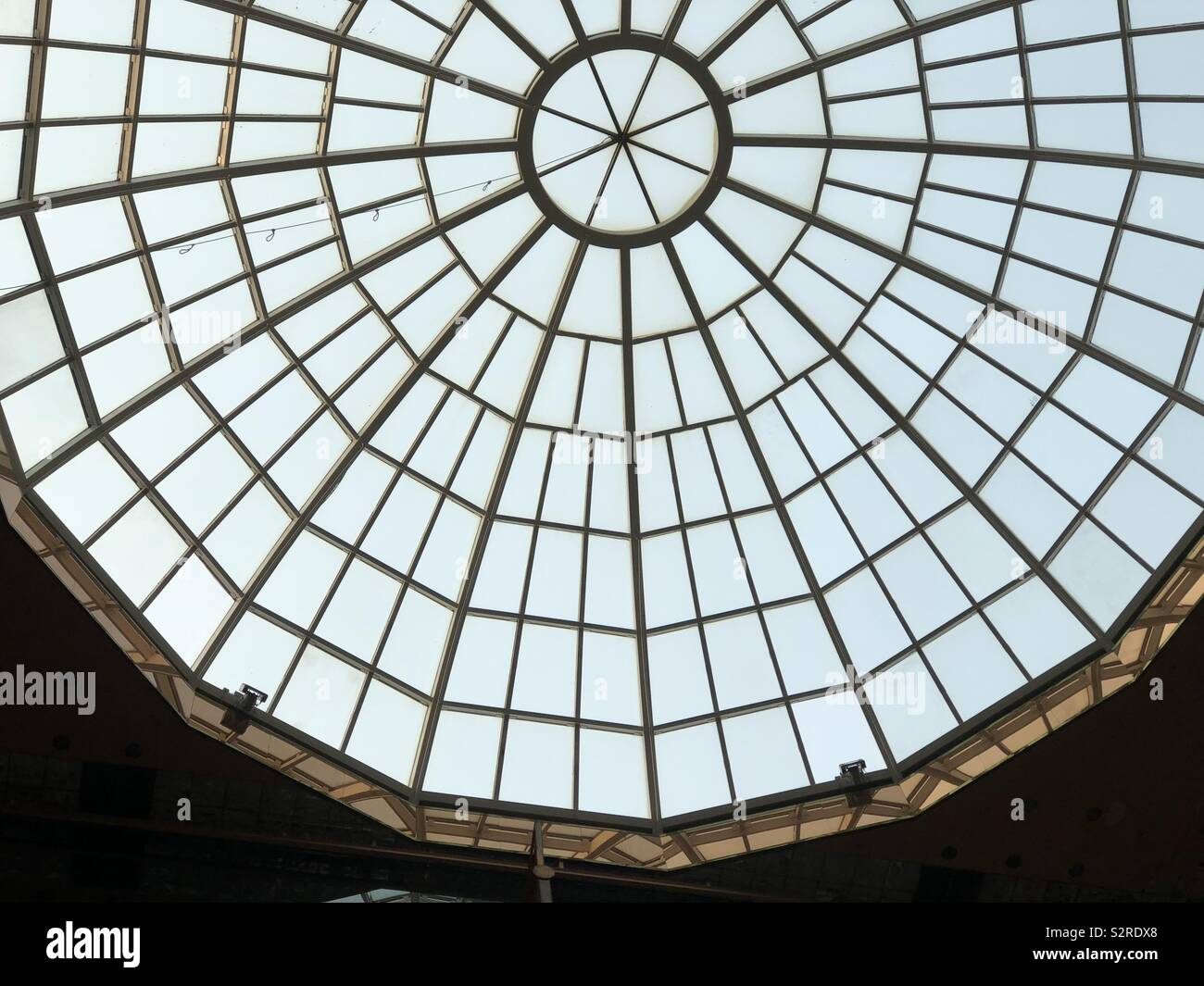 Architectural dome skylight Stock Photo - Alamy