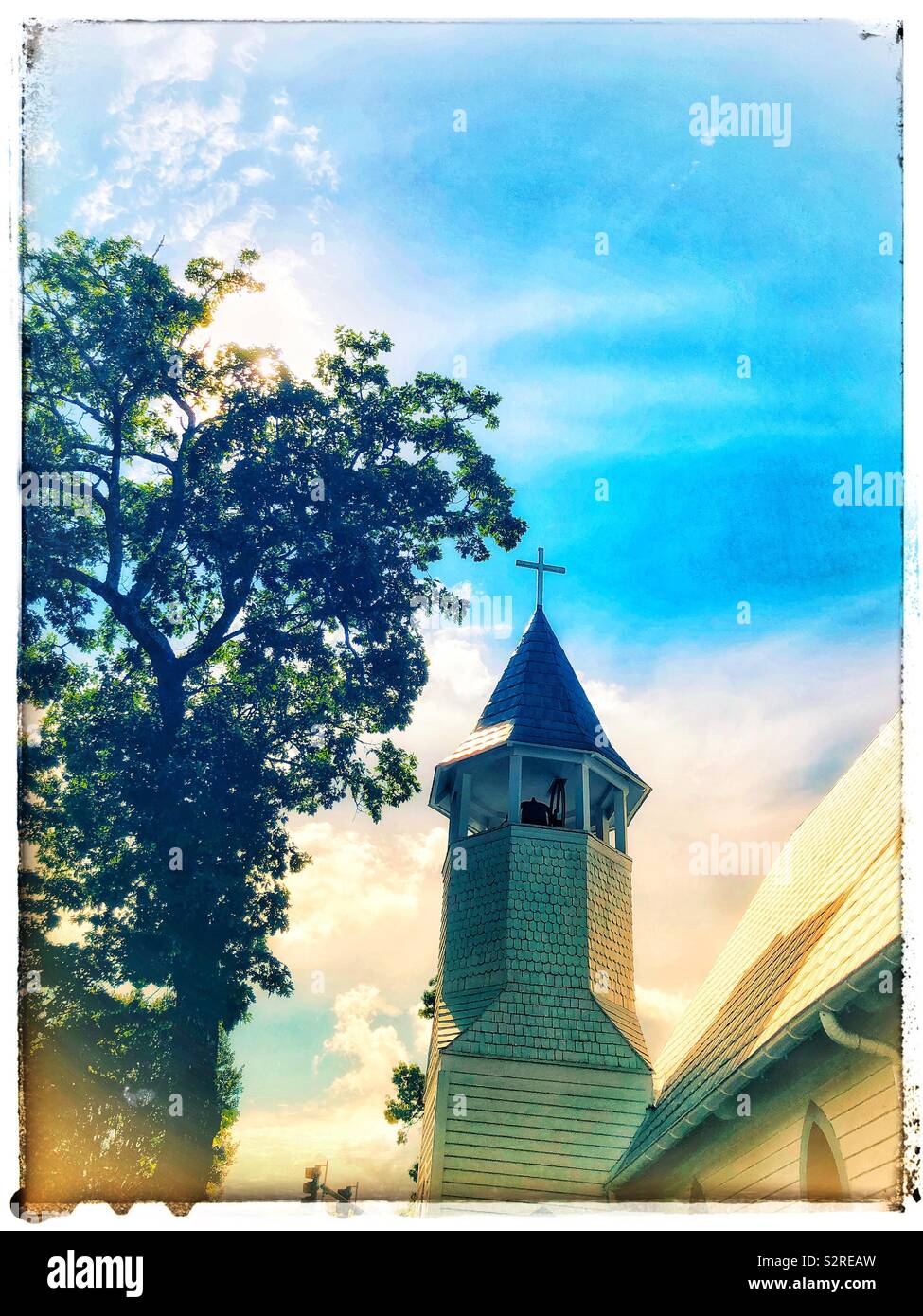 Bell in steeple hi-res stock photography and images - Alamy