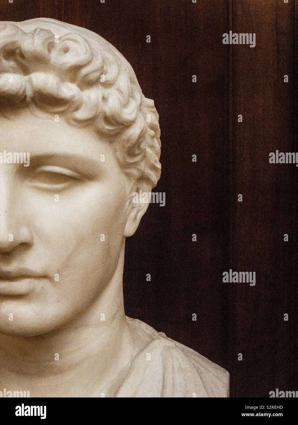 Roman man sculpture statue young hi-res stock photography and images ...