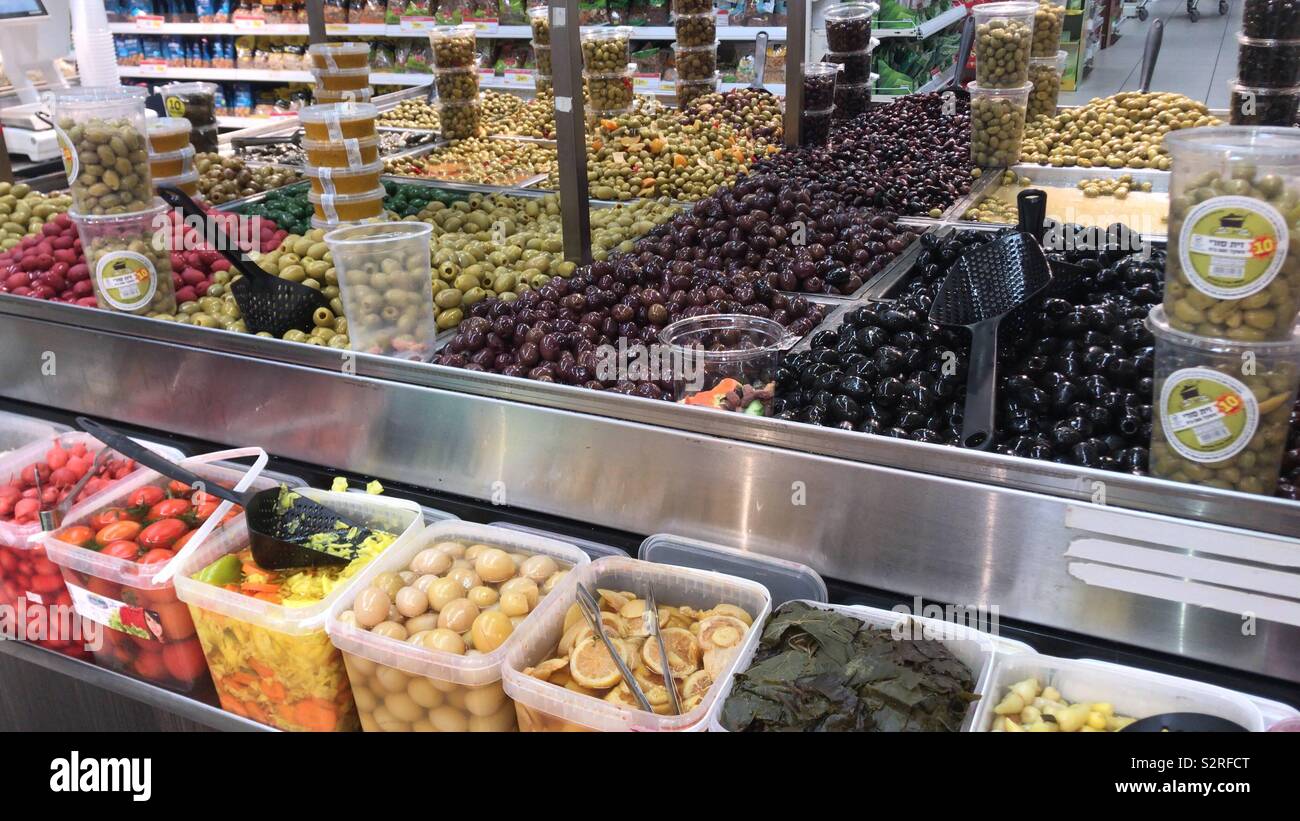 A pickle stand Stock Photo - Alamy