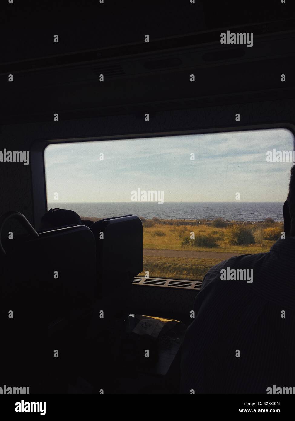 View from the train Stock Photo - Alamy