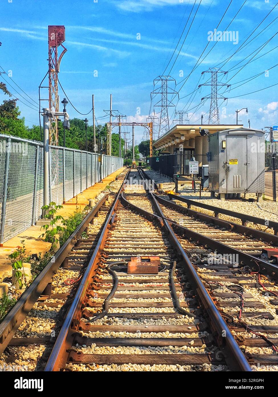 End of the railway line hi-res stock photography and images - Alamy