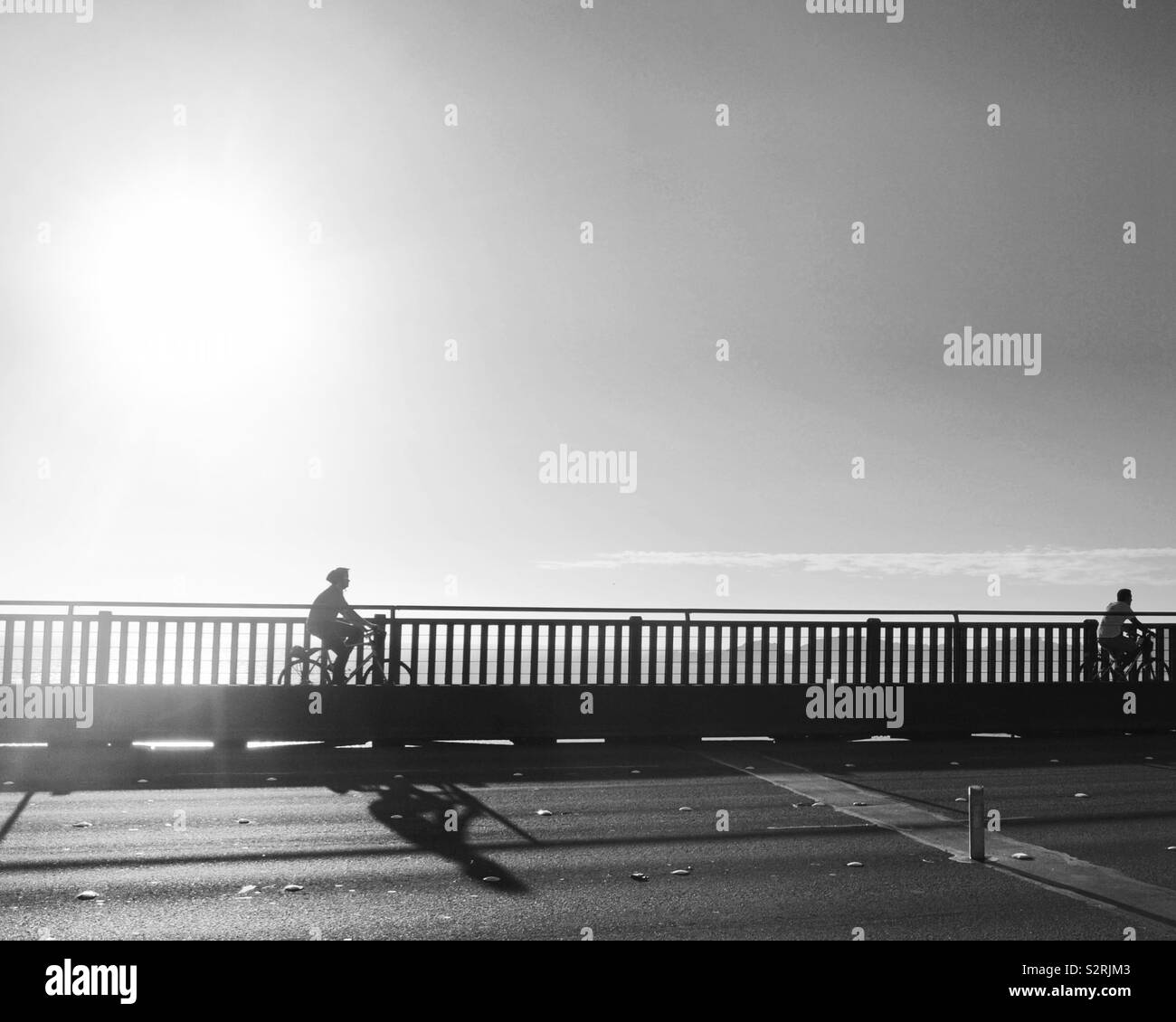 Cycling over Golden Gate Bridge Stock Photo - Alamy