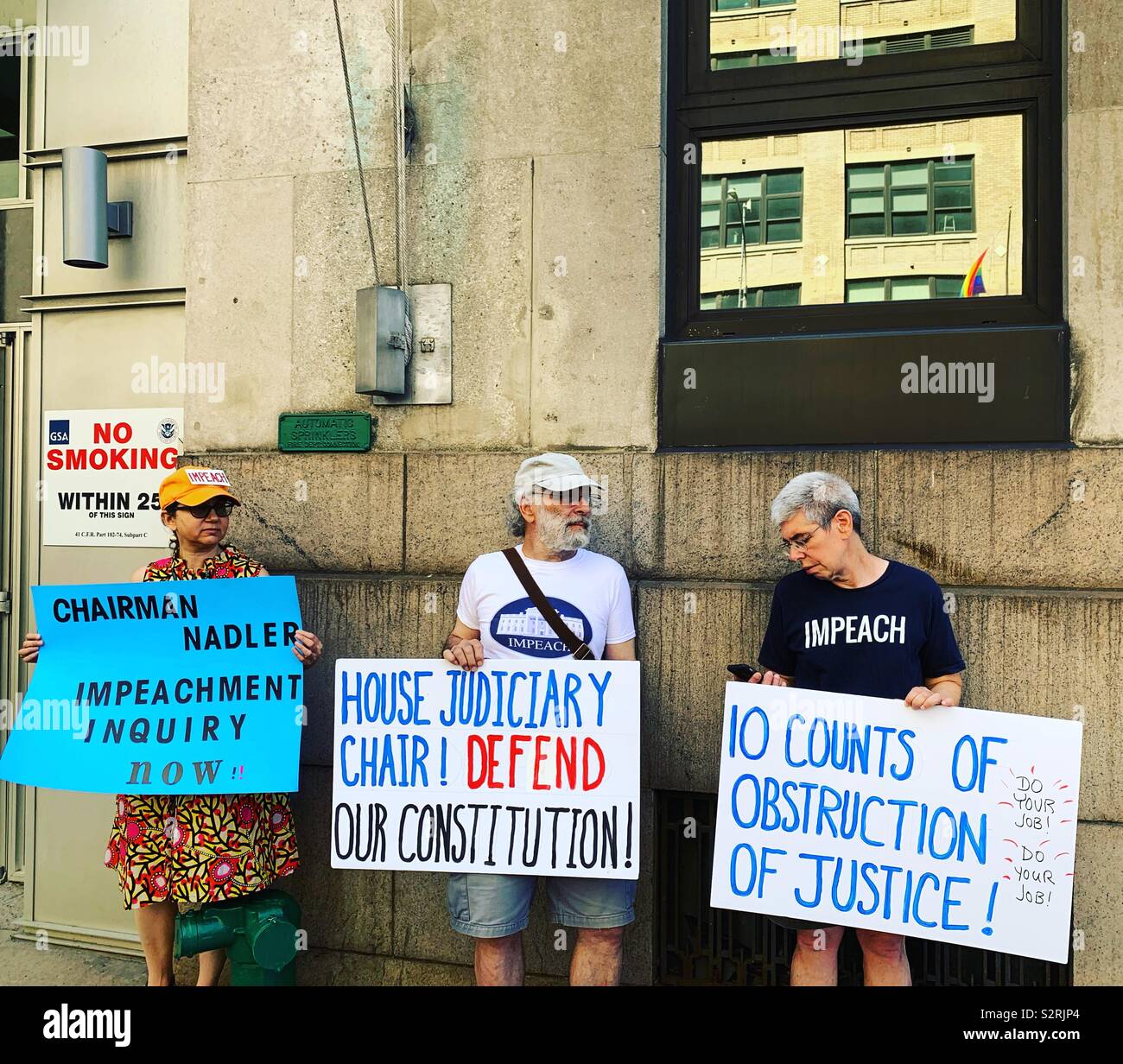 July 1 2019 New York City Protesters Outside House Judiciary Chair