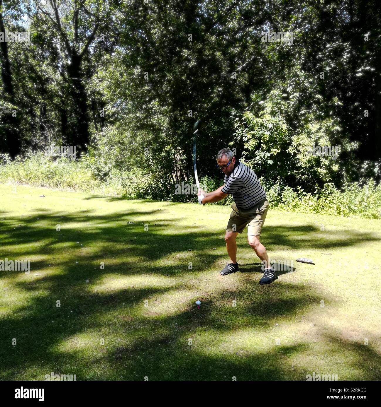 Golf ball drive hi-res stock photography and images - Alamy