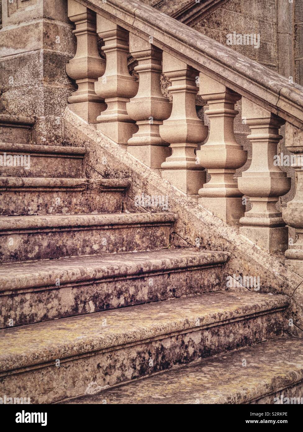 Old handrails hi-res stock photography and images - Alamy