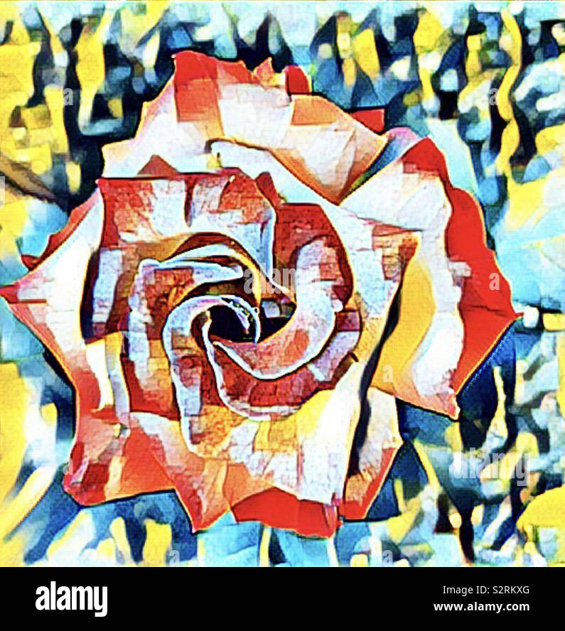 Pixel roses hi-res stock photography and images - Alamy