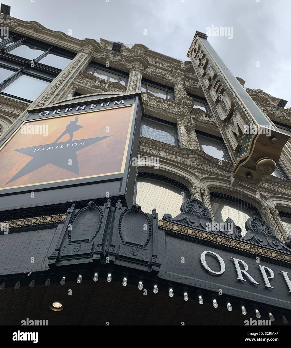San Francisco Orpheum Theater - Hamilton run Stock Photo - Alamy