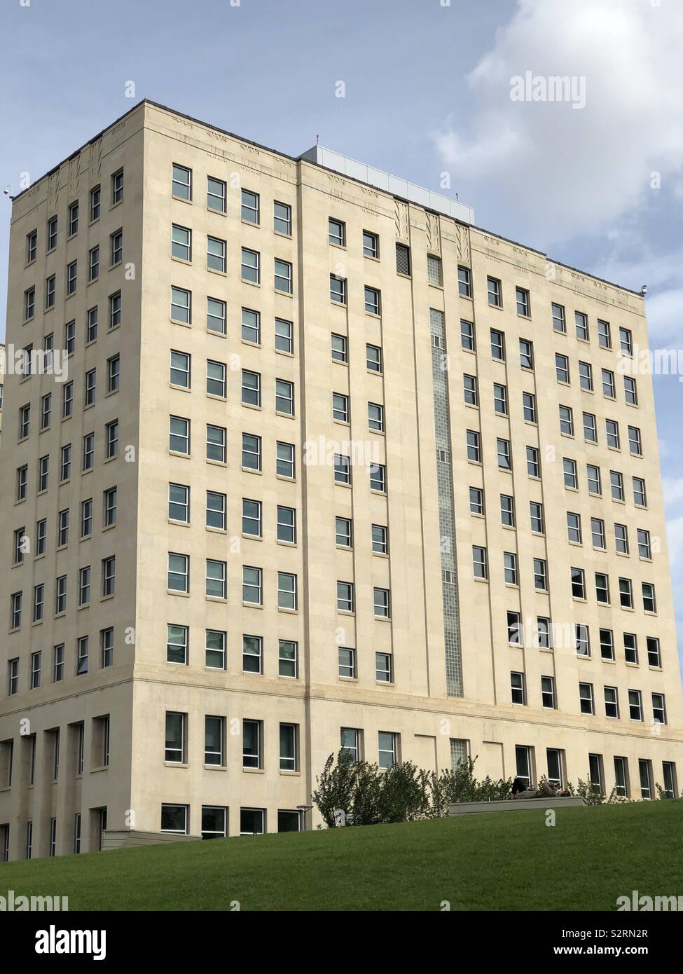 Edmonton art deco building federal building hi-res stock photography ...