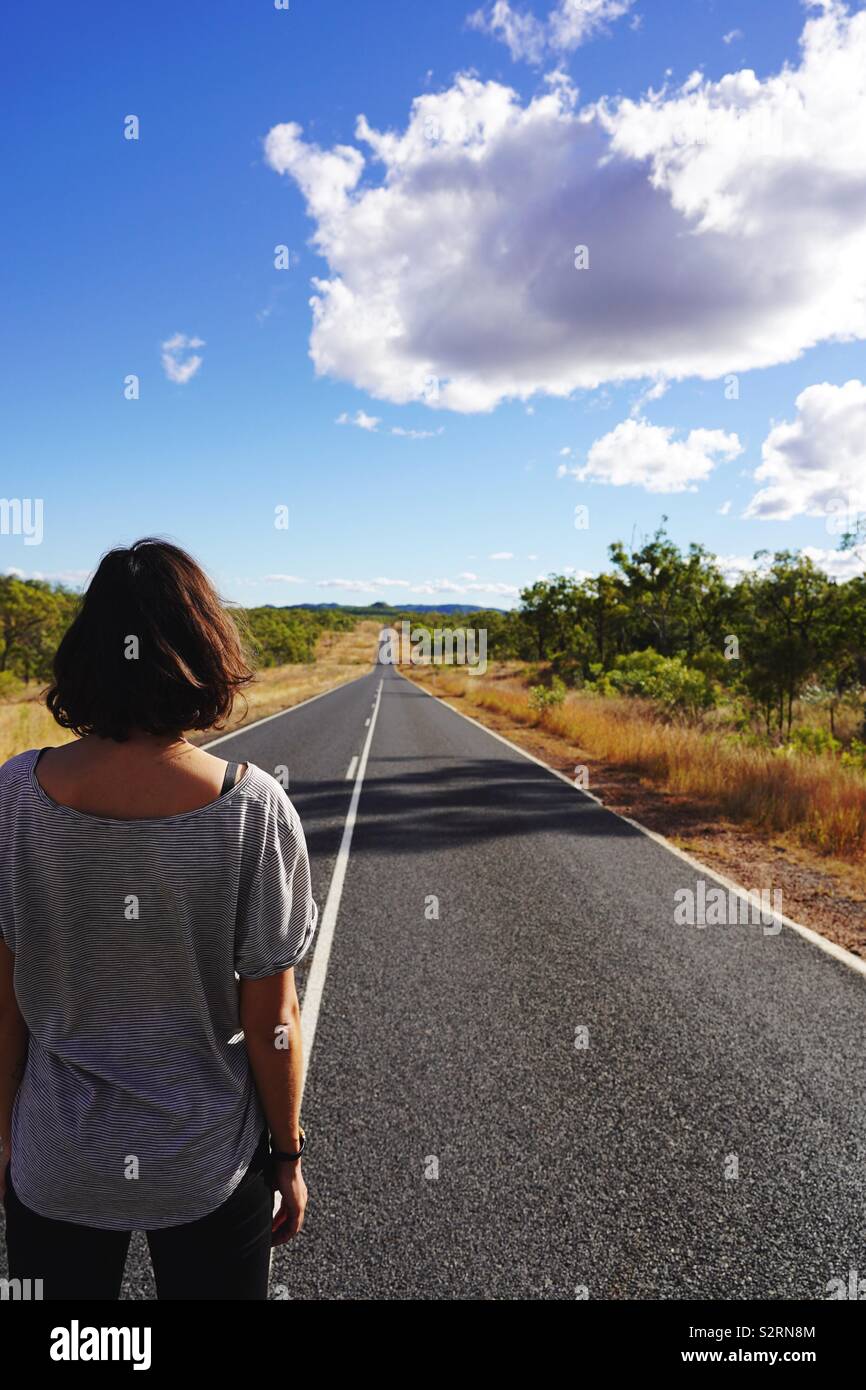 Australian woman in outback hi-res stock photography and images - Alamy