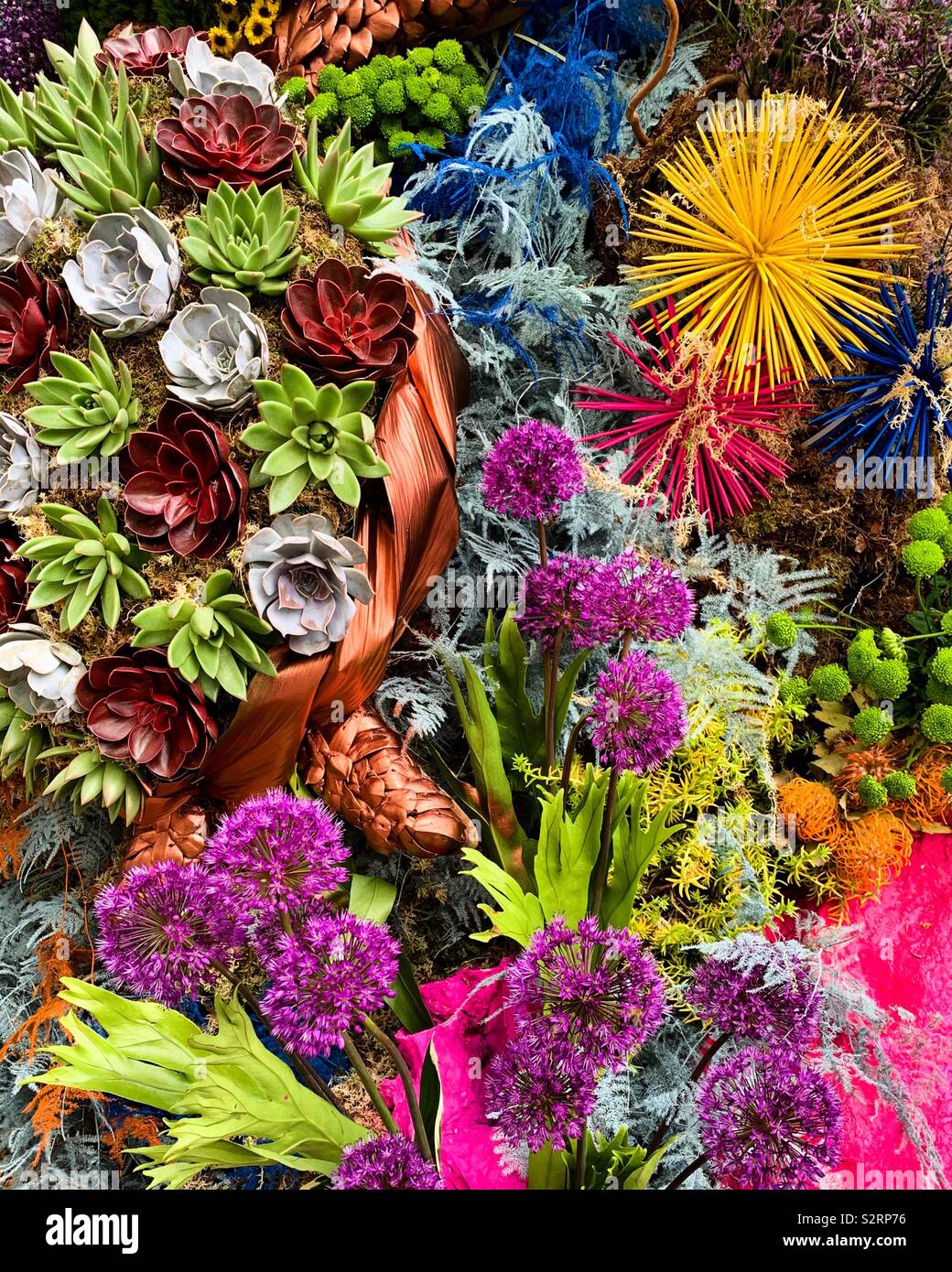 Chelsea Flower Show Display Stock Photo - Alamy
