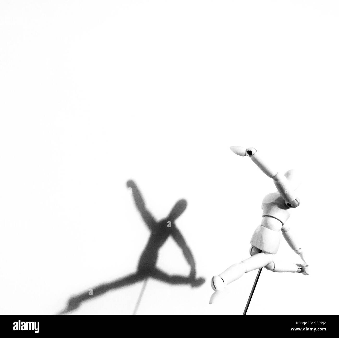 Leaping figure hi-res stock photography and images - Alamy