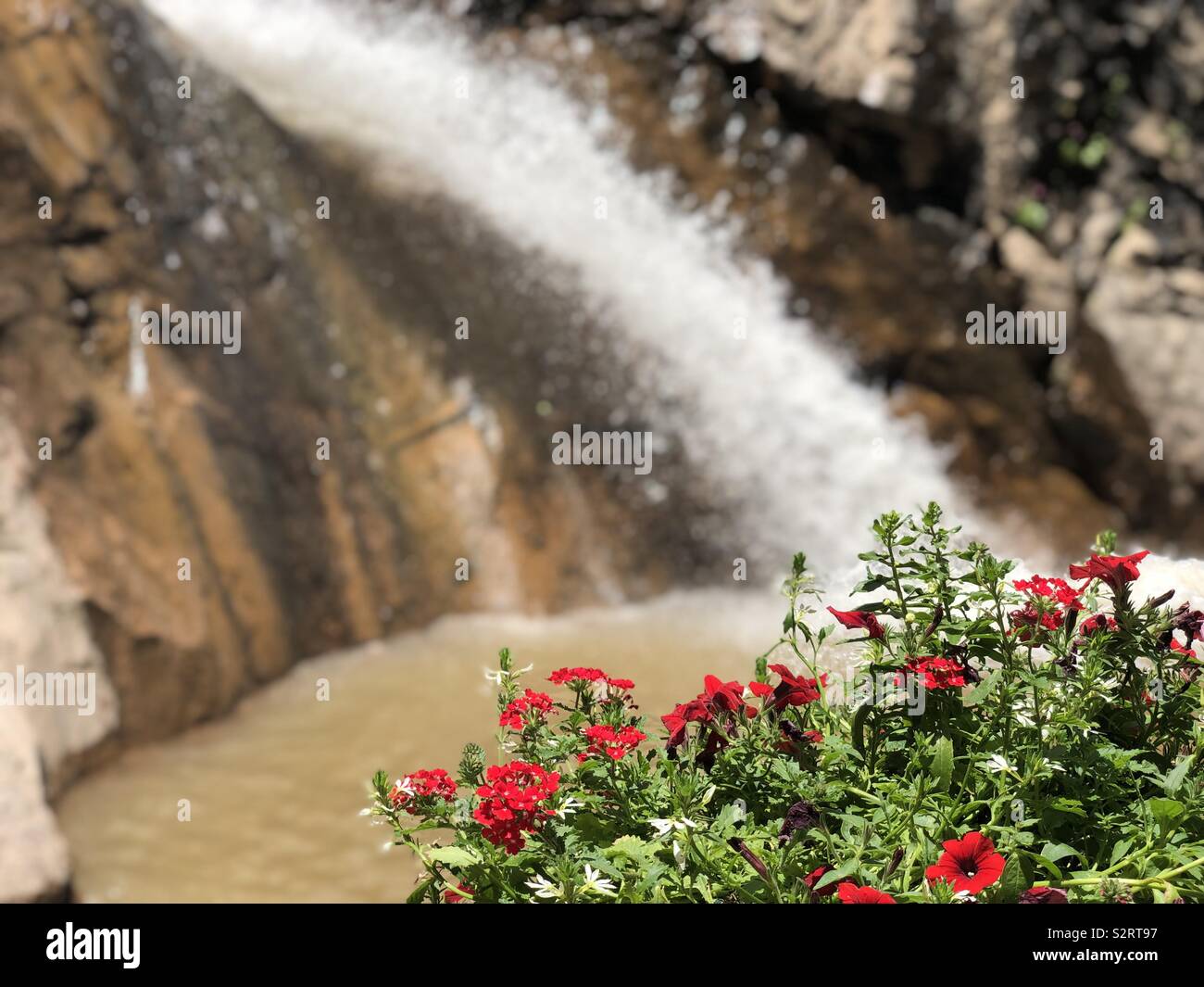 Seven falls at Broadmoor, Denver Stock Photo - Alamy