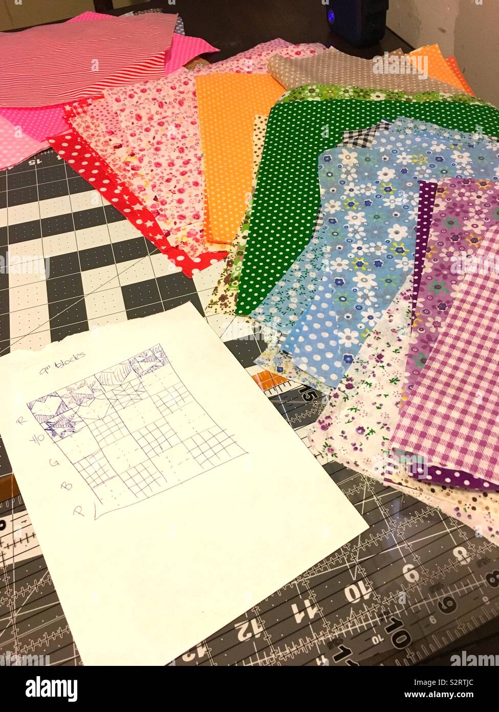 Homemade quilt hi-res stock photography and images - Alamy