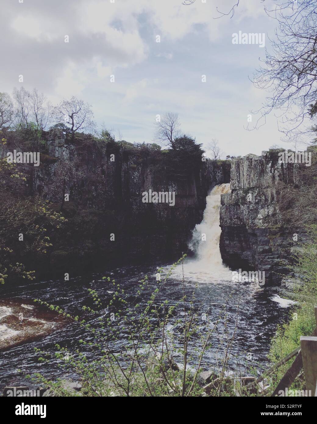 High force falls Stock Photo - Alamy